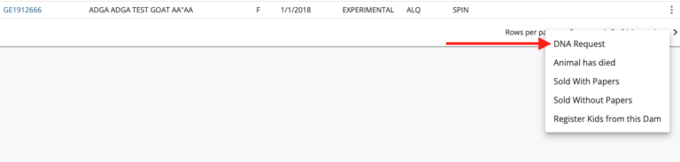 Requesting DNA - American Dairy Goat Association - ADGA